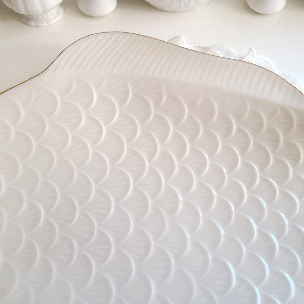 Lenox Seaport Collection Fish Shape Platter 16-3/4 USA - Etsy