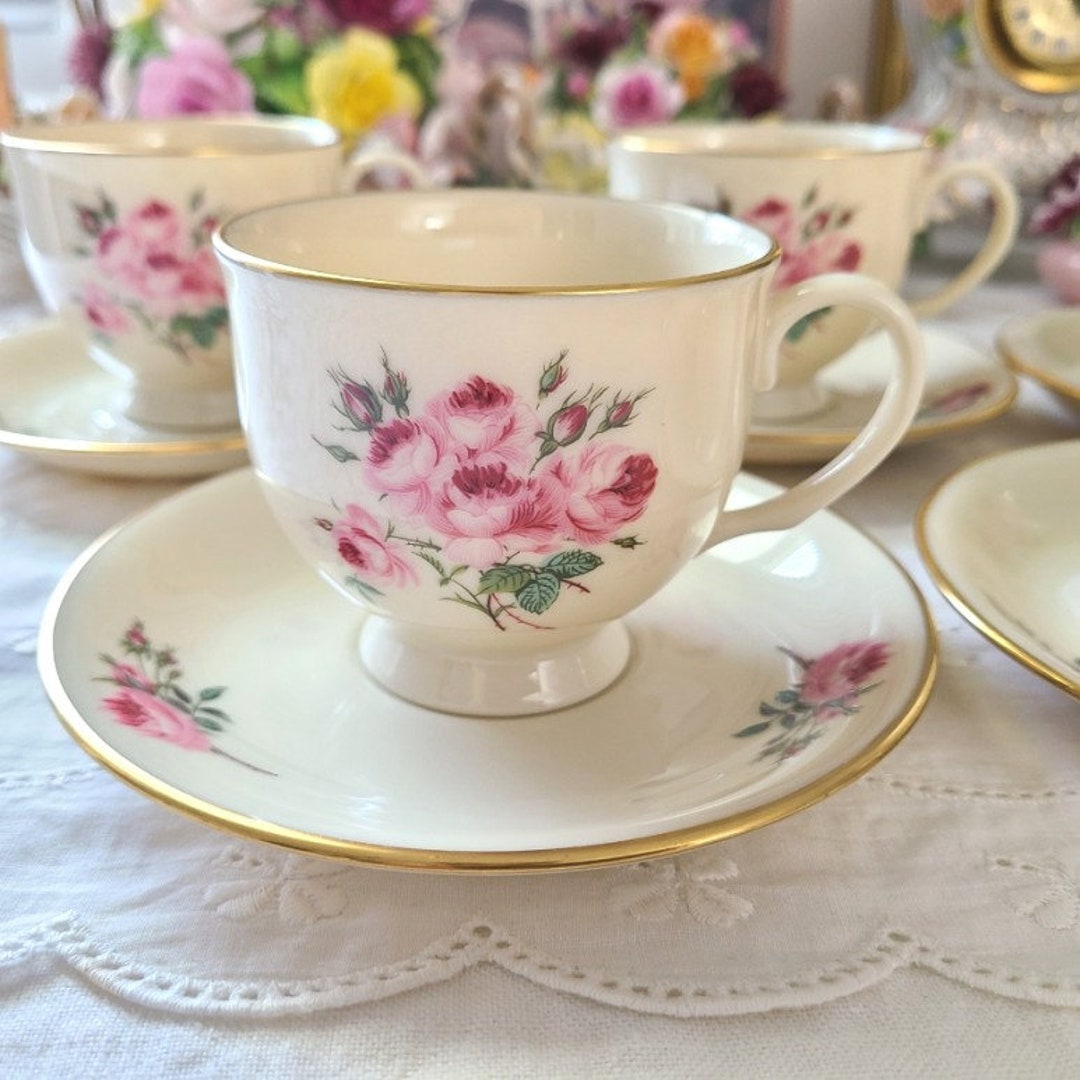 Lenox Special Rose Cup and Saucer Set USA, Sold Individually - Etsy