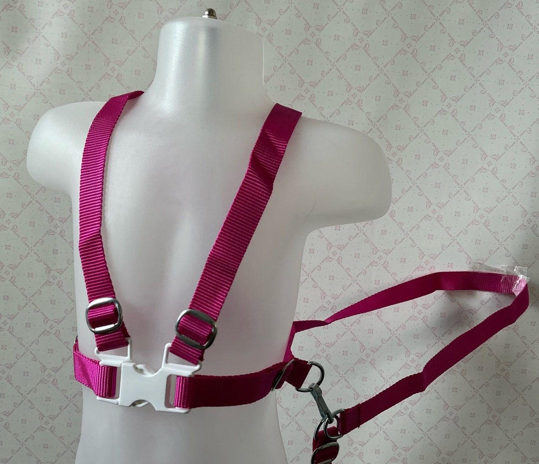 Baby Harness / Reins - Pink- Metal Clips - Etsy