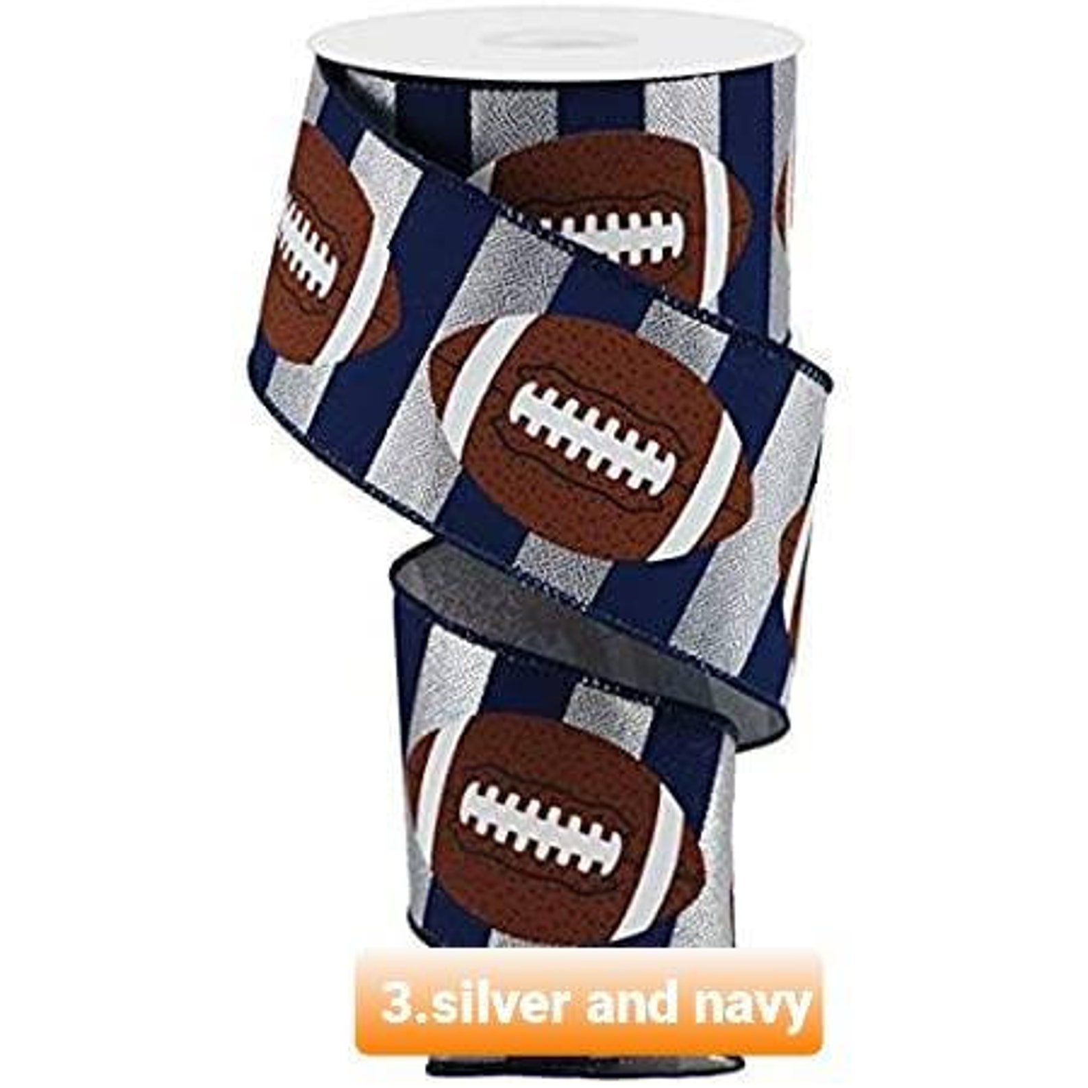 College Football Wired Ribbon. Georgia Alabama Tennesse - Etsy