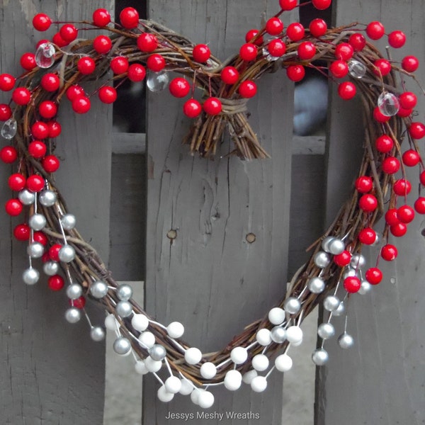 Grapevine Heart - Etsy