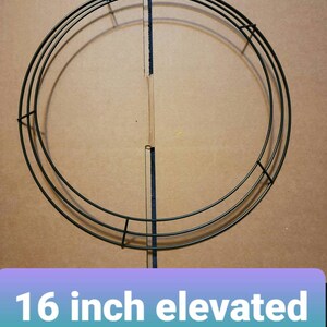 Wire Wreath Frames With Multiple Size Options - Etsy