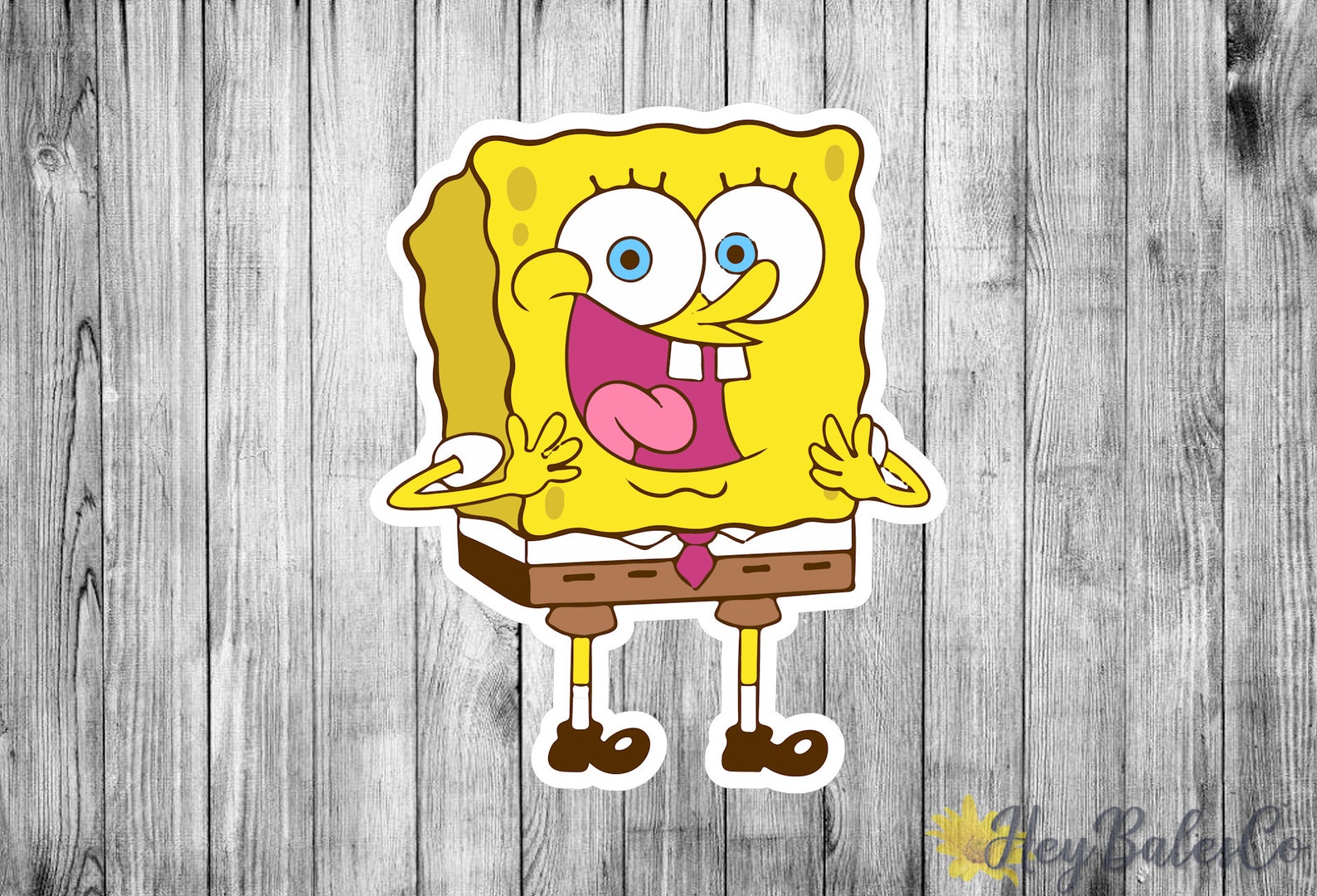 SpongeBob and Friends Stickers Pack/ Planner Scrapbook | Etsy