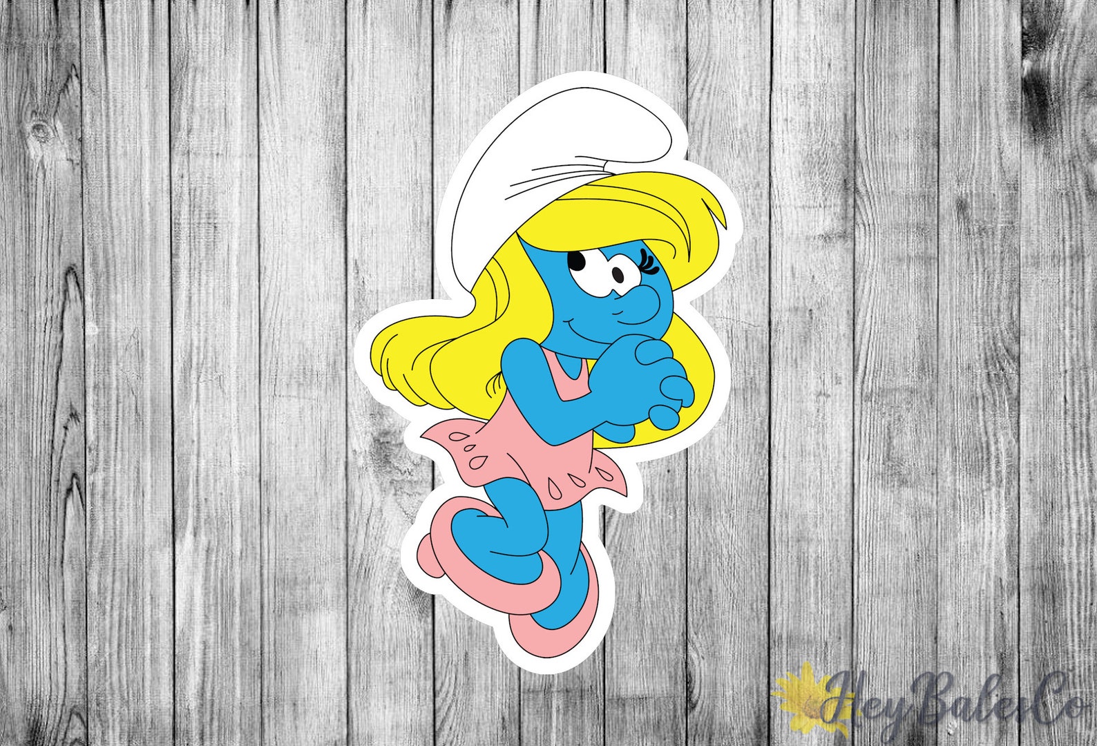 The Smurfs Stickers/ Die Cut Stickers / Planner Scrapbook | Etsy