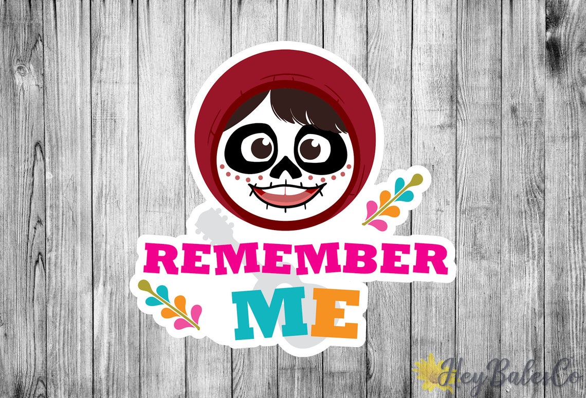 Disney's Coco Movie Stickers / Coco Die Cut Sticker / | Etsy