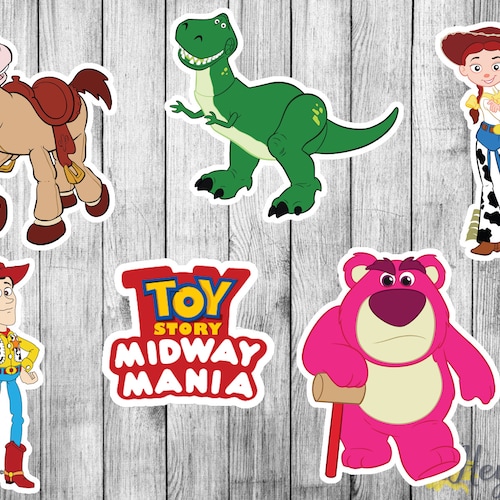 Toy Story Vinyl Stickers | Etsy