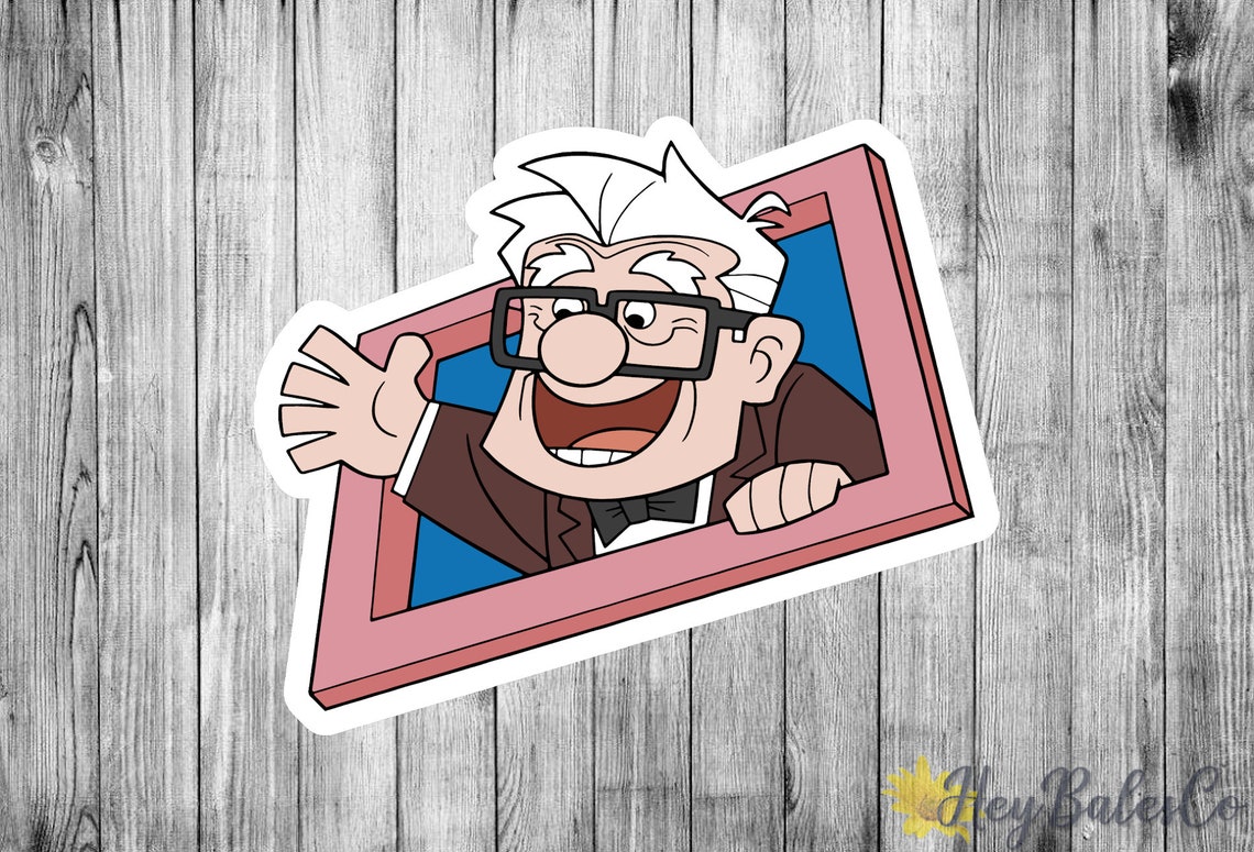 Disney Movie UP Character Sticker Pack /Carl Ellie Russell | Etsy