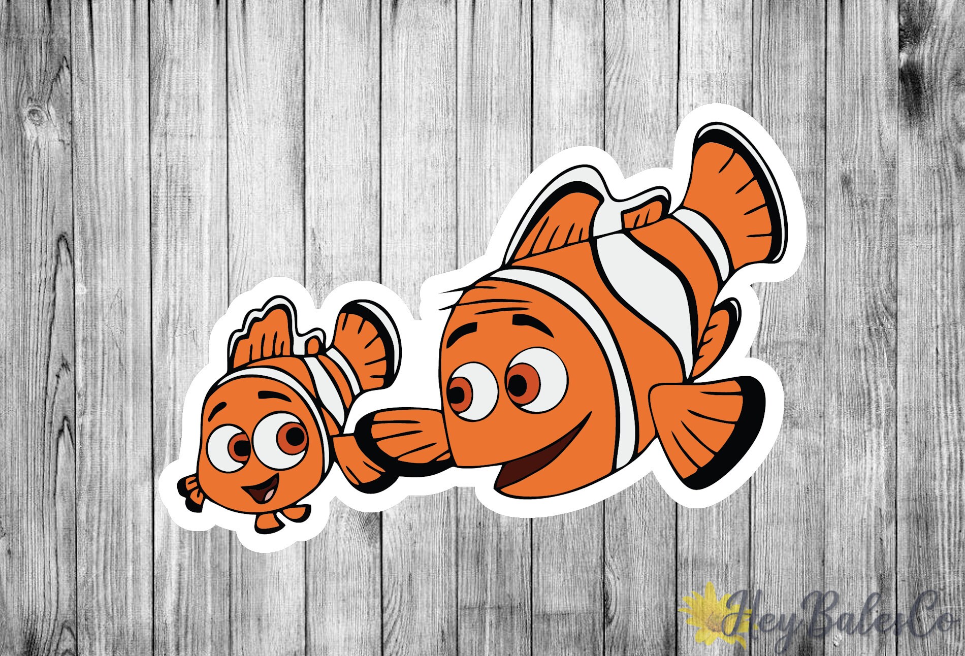 Disney's Finding Nemo Characters Sticker Pack / Tumbler | Etsy
