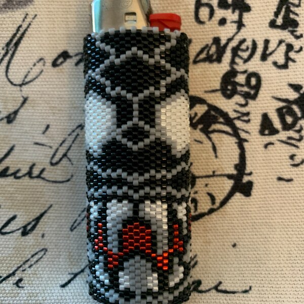 Beaded Lighter Cover - Etsy