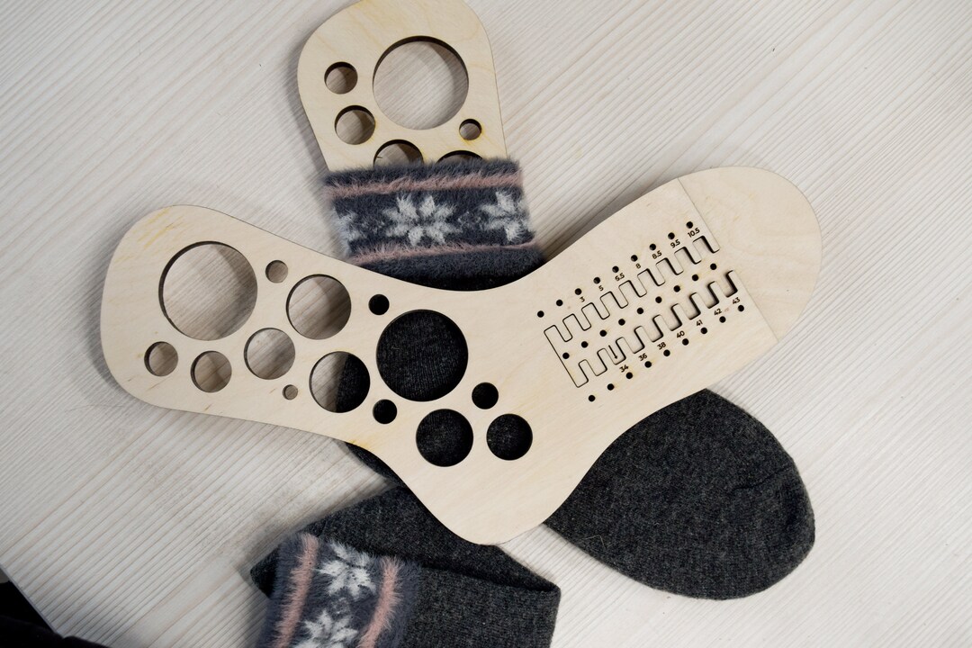 Sock Blockers | Wooden Sock Blockers for Socks, Knitted Socks, Wool ...