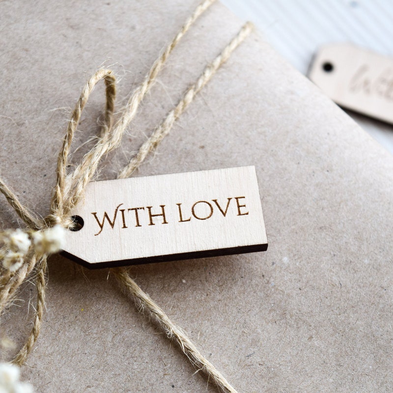 Wooden Tags - Etsy