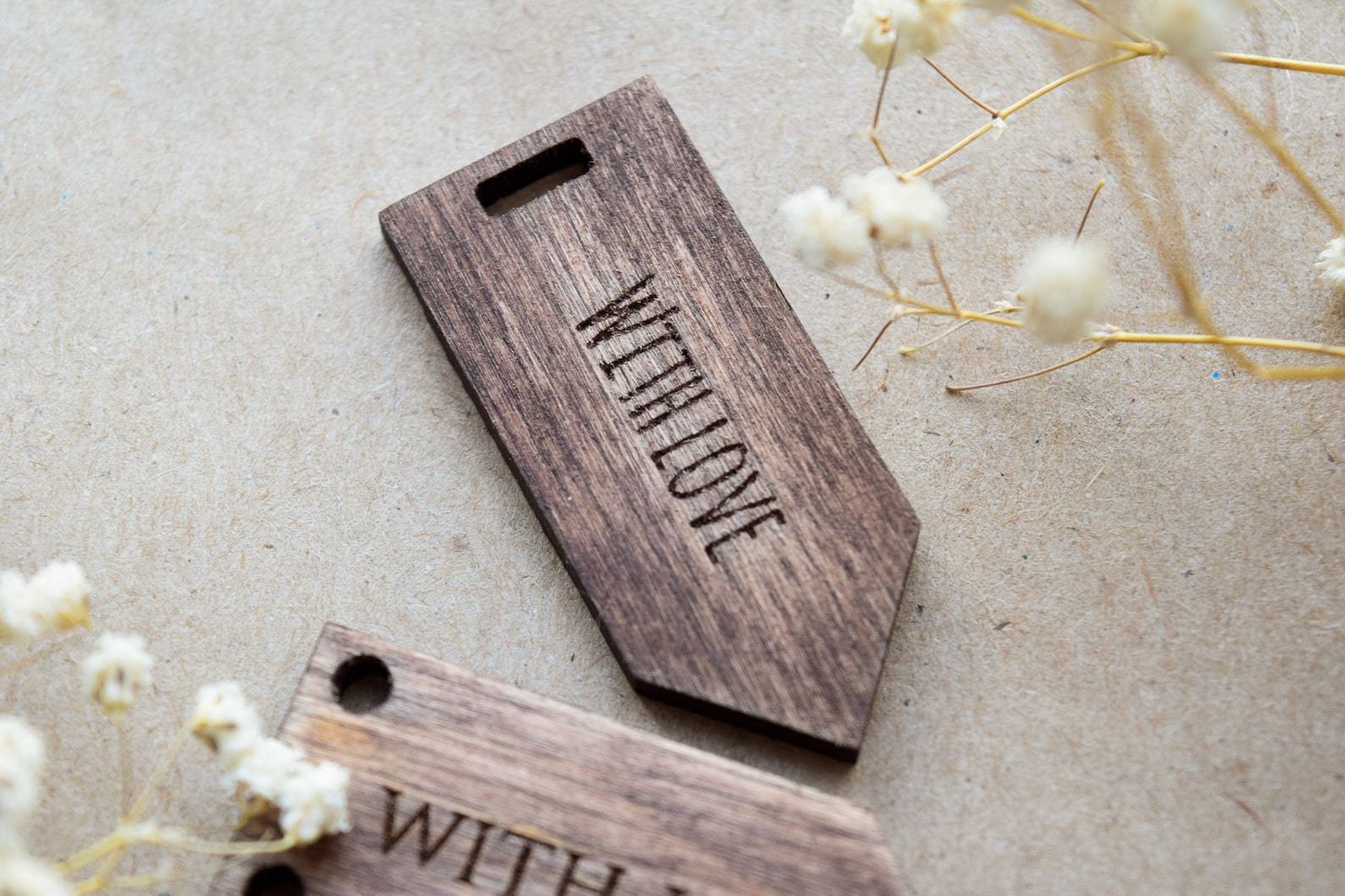 Personalised Custom Engraved Tags for Knits for Handmade With - Etsy