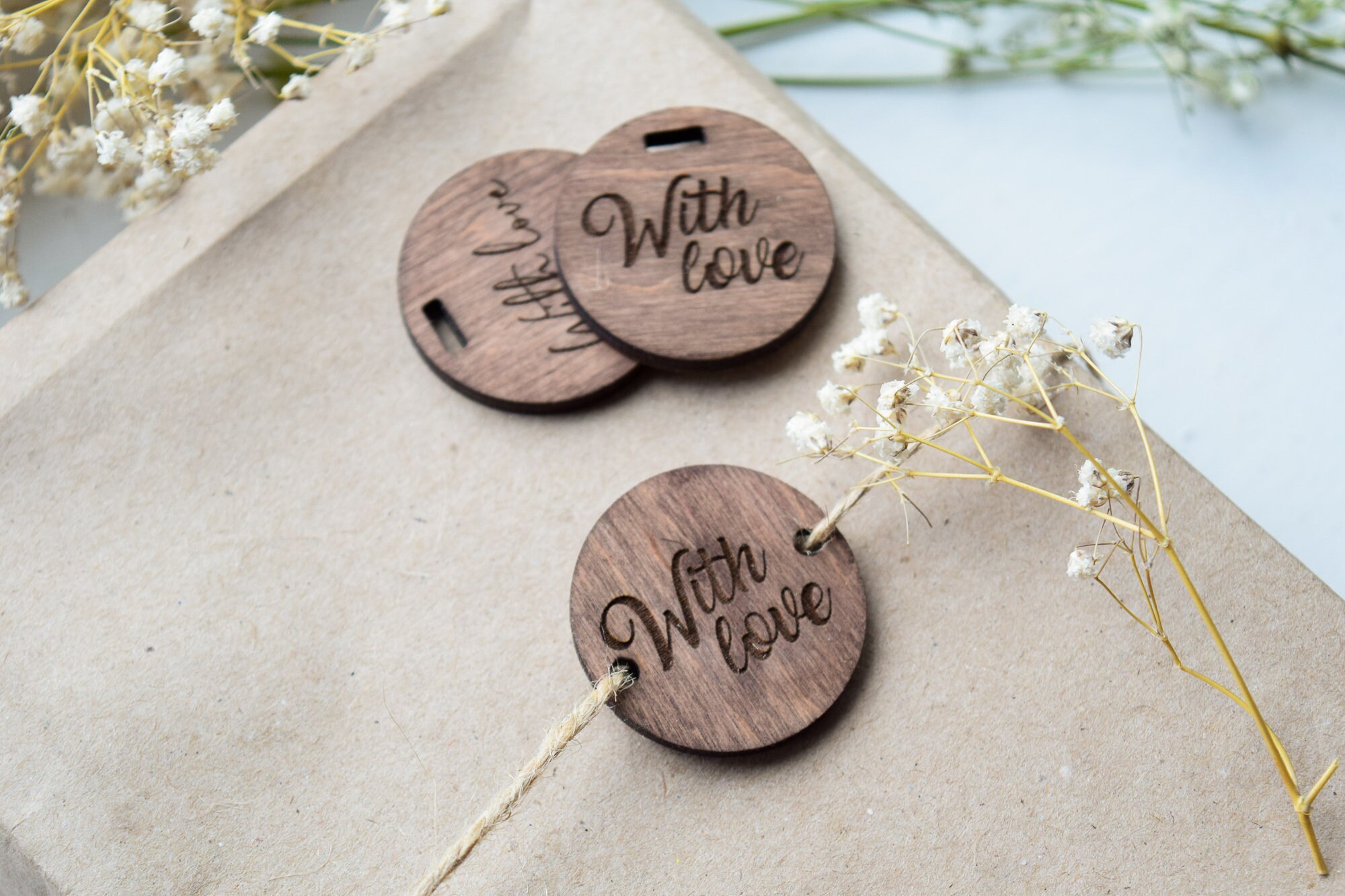 Round Wedding Gift Tags Personalized Tags Wedding Favor | Etsy