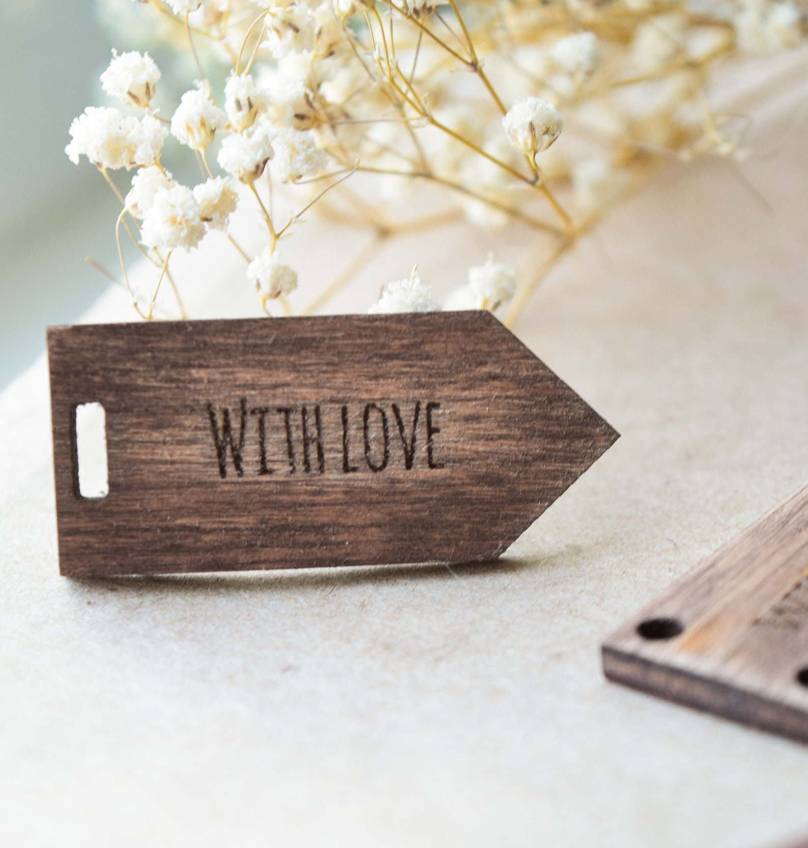 Personalised Custom Engraved Tags for Knits for Handmade With Love ...