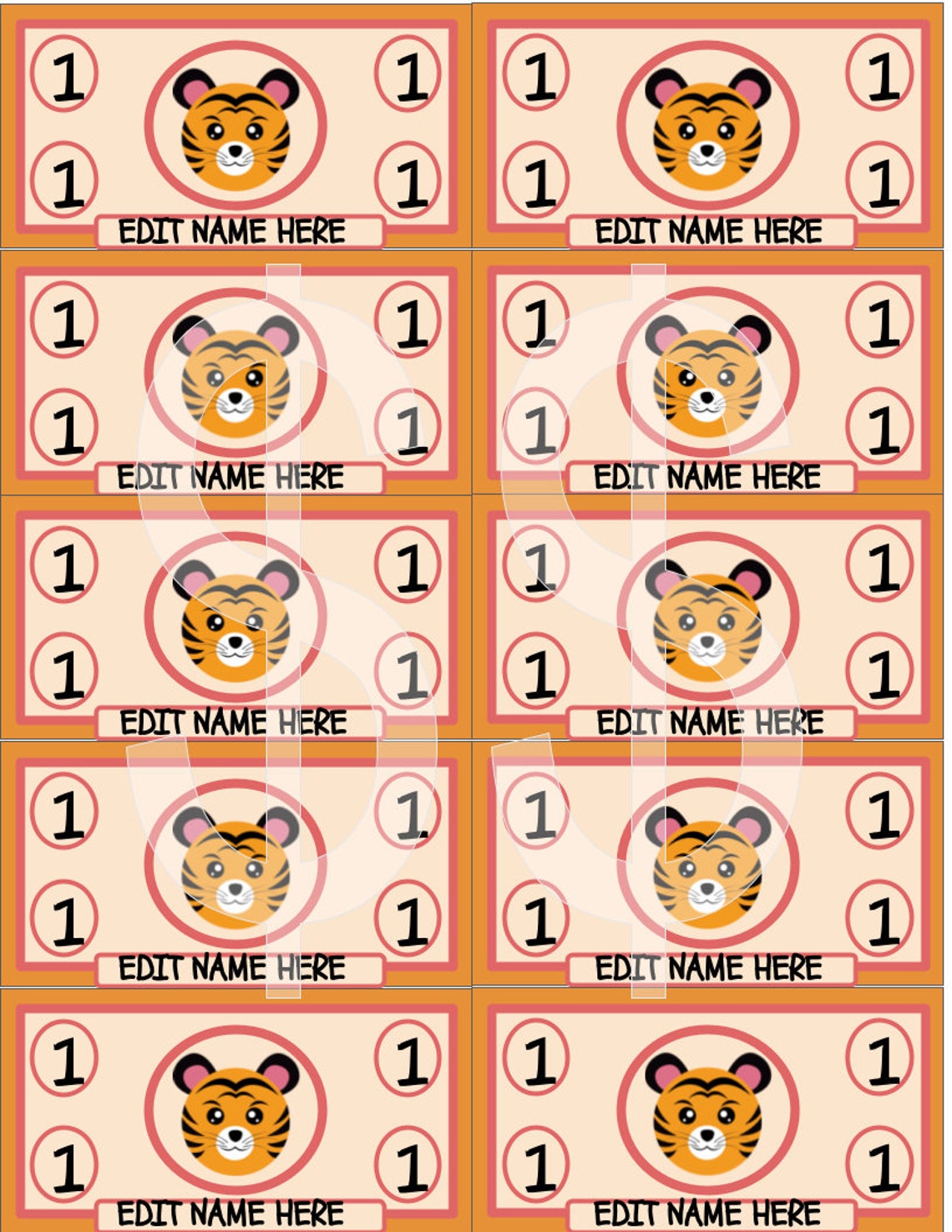 Editable Play Money-classroom Management-homeschool-funny - Etsy