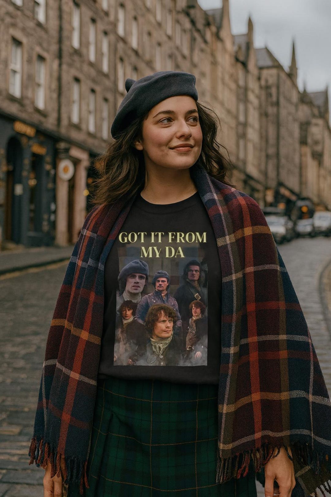 Outlander Inspired T-shirt: Jamie & Brian, Clan Mackenzie - Etsy