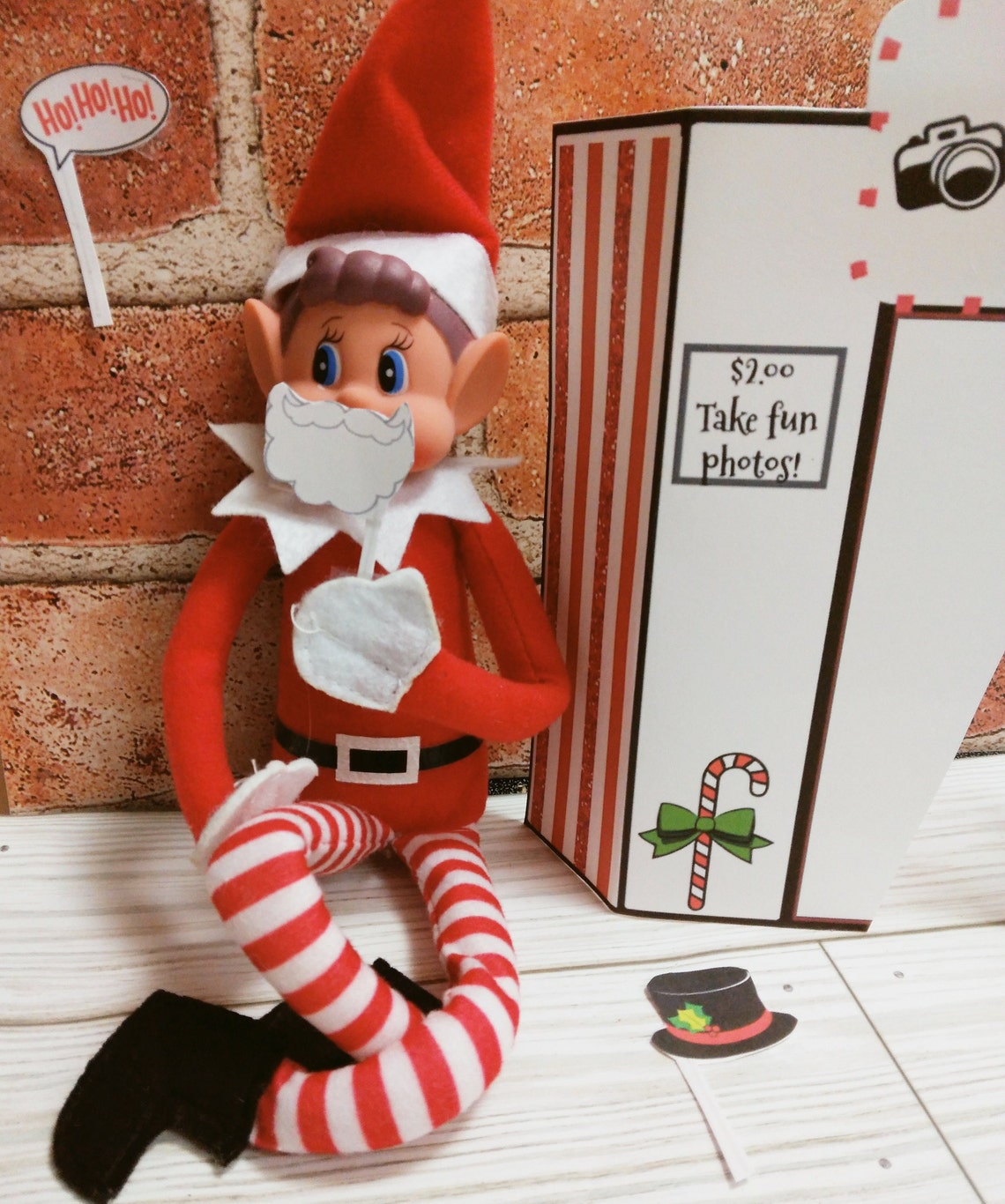 Elf Photo Booth-instant Download-printable Elf Props-elf 2022 - Etsy
