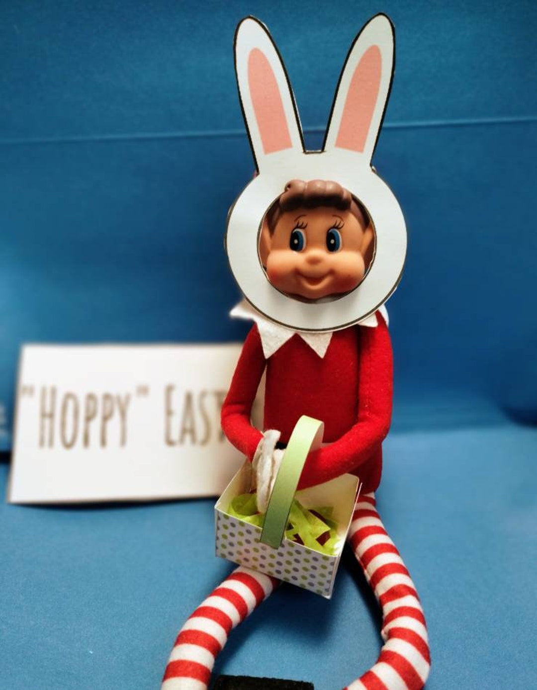 Easter Bunny Elf Disguise Kit-instant Download Elf-elf Prop Easter ...
