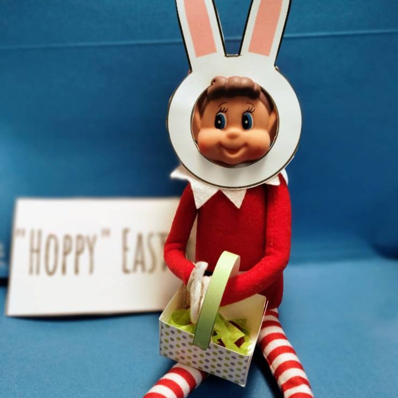 Elf on the Shelf Mask - Etsy