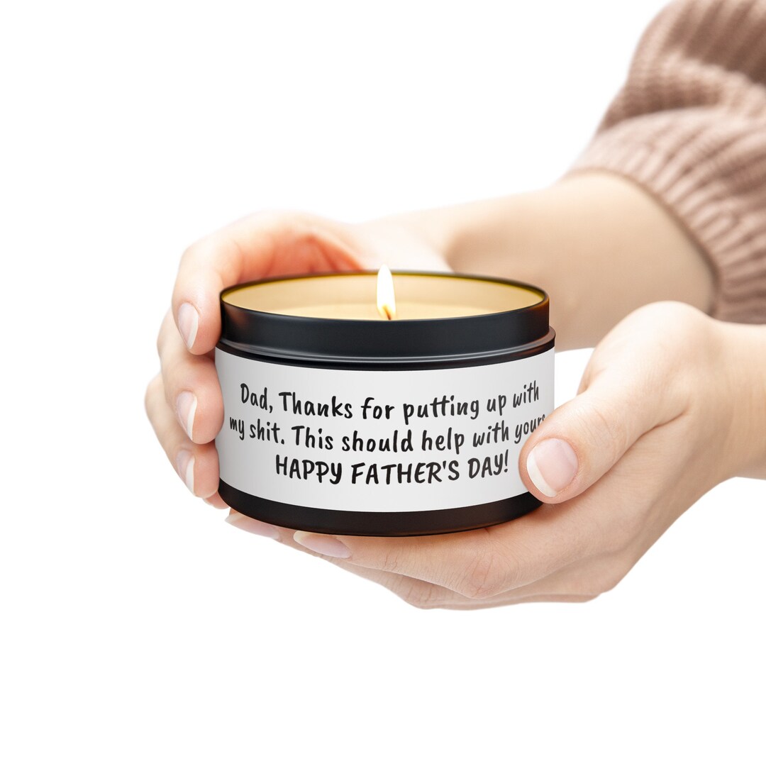 Personalized Fathers Day Gift, Gag Gifts for Dad, Funny Candle for Dad ...