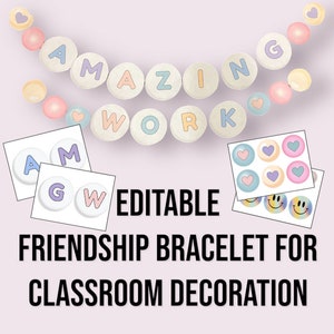 Friendship Bracelet Bulletin Board Kit, in Our Learning Era Bulletin ...