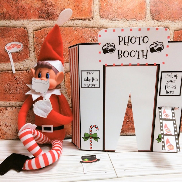 Elf on the Shelf Selfie - Etsy