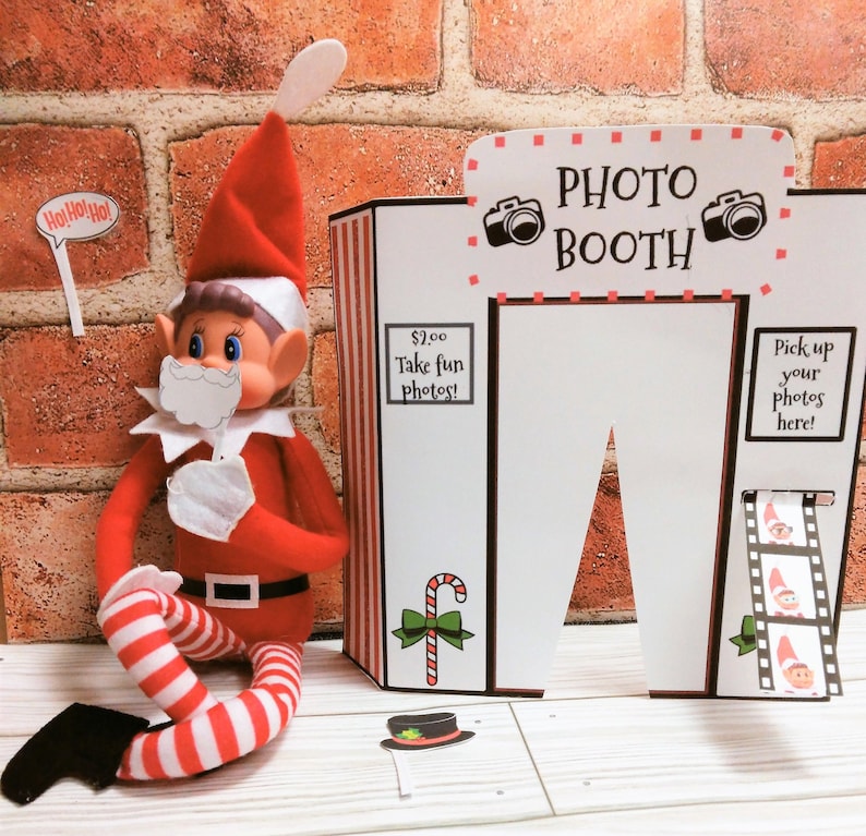 Elf Photo Booth-instant Download-printable Elf Props-elf 2022 - Etsy