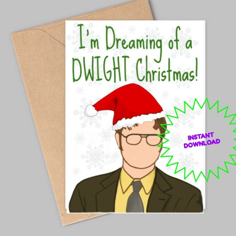 The Office Christmas Card - Etsy