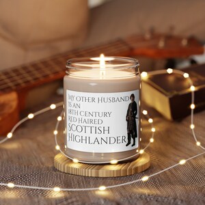 Outlander- My Other Husband -jamie Scented Soy Candle, 9oz - Etsy