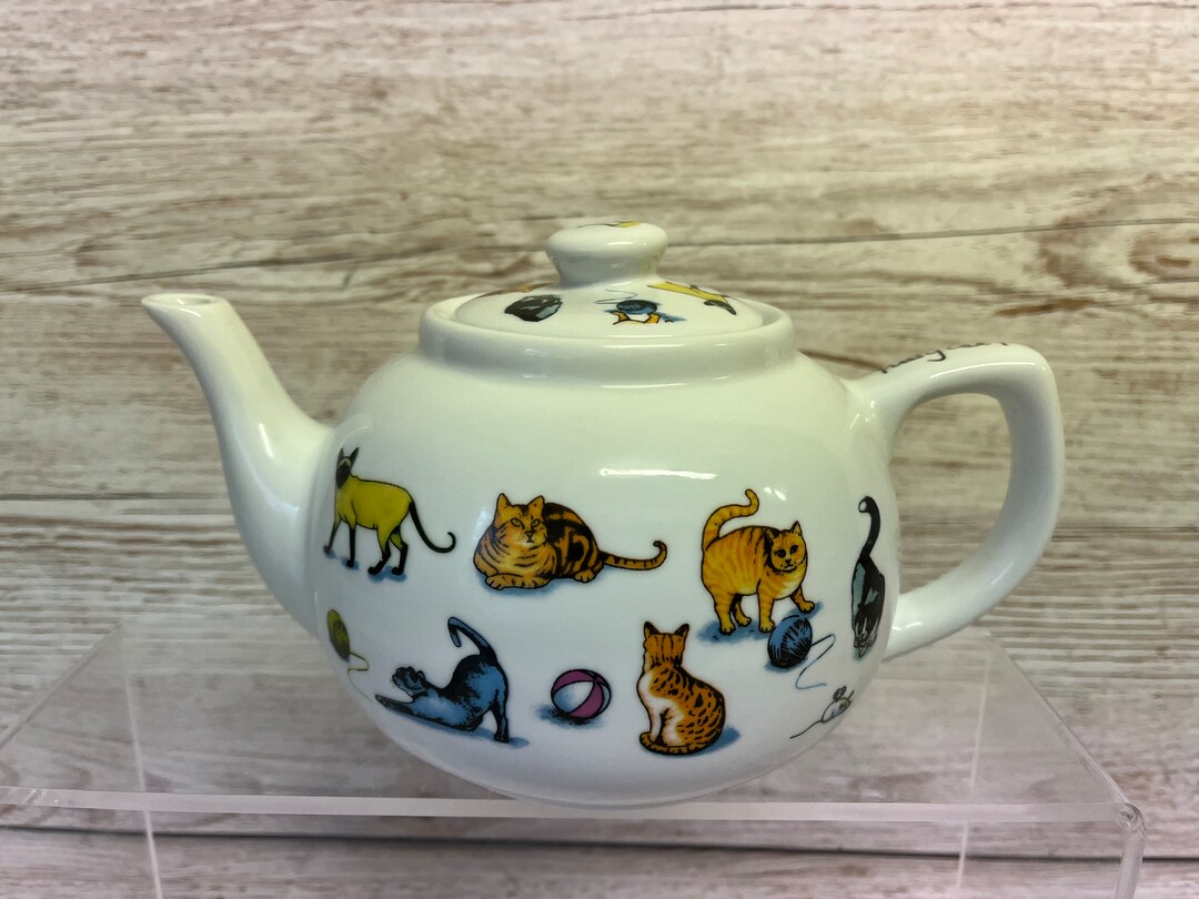Paul Cardew Tea Pot Pussy Cat Pussy Cat - Etsy