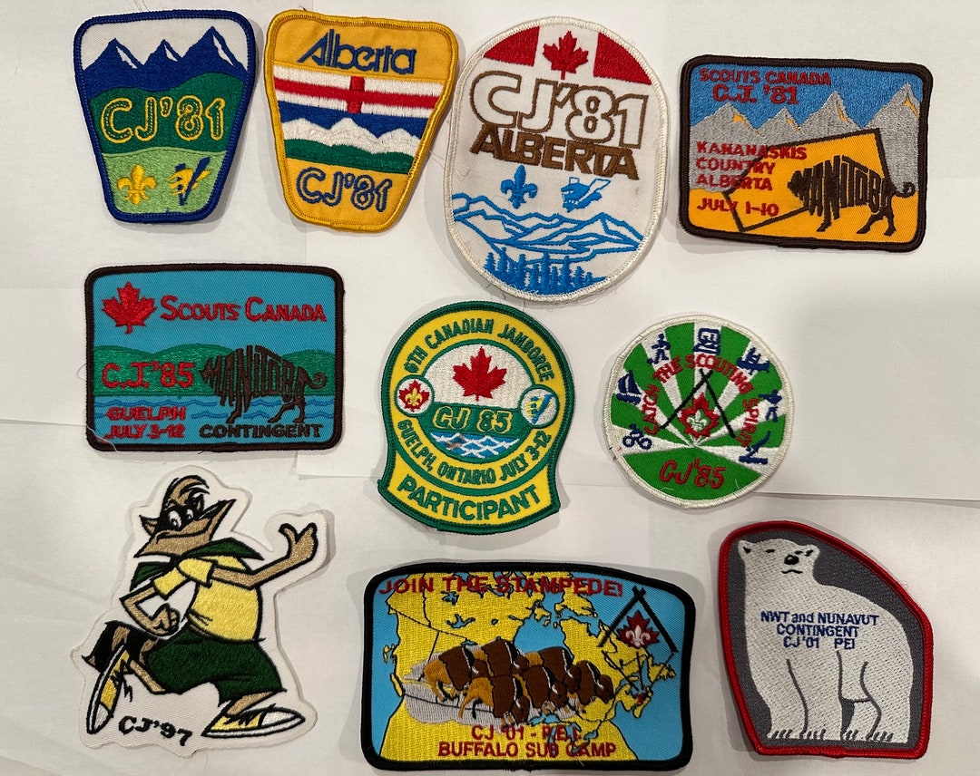 Canadian Jamboree Badges: Vintage Badges- Fundraiser to Support 1st ...