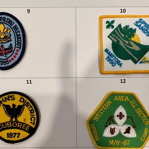 Vintage Badges- Fundraiser to Support 1st Crestview Scout Group - Etsy