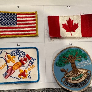 Vintage Badges- Fundraiser to Support 1st Crestview Scout Group - Etsy