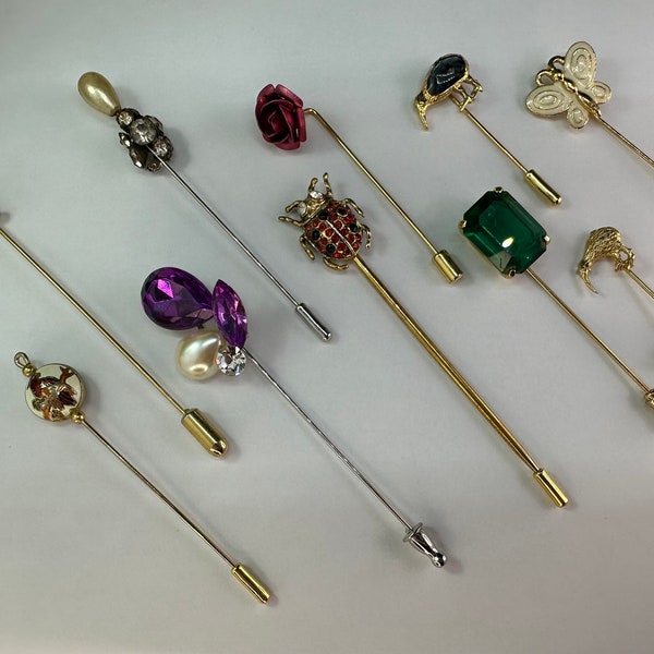 Hat Stick Pins - Etsy