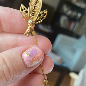 Assorted Vintage Stick Pins, Hat Pins, Coat Pins. Each Sold Separately ...