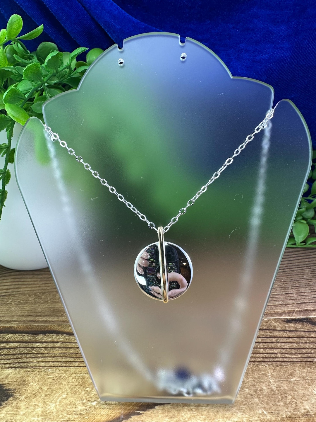 925 Elle Brand Sterling Necklace and Pendant With Signature Ruby on ...
