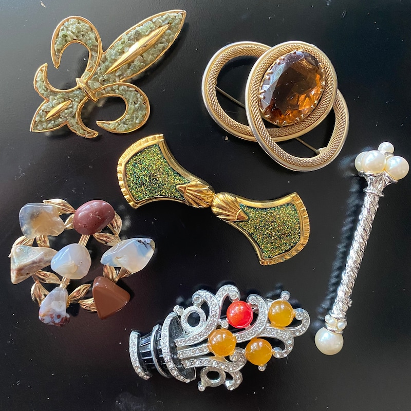 Vintage Brooch - Etsy