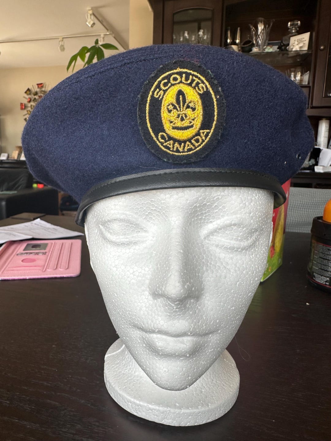 Vintage Canada Scouts Beret- Size Adult Medium - Etsy