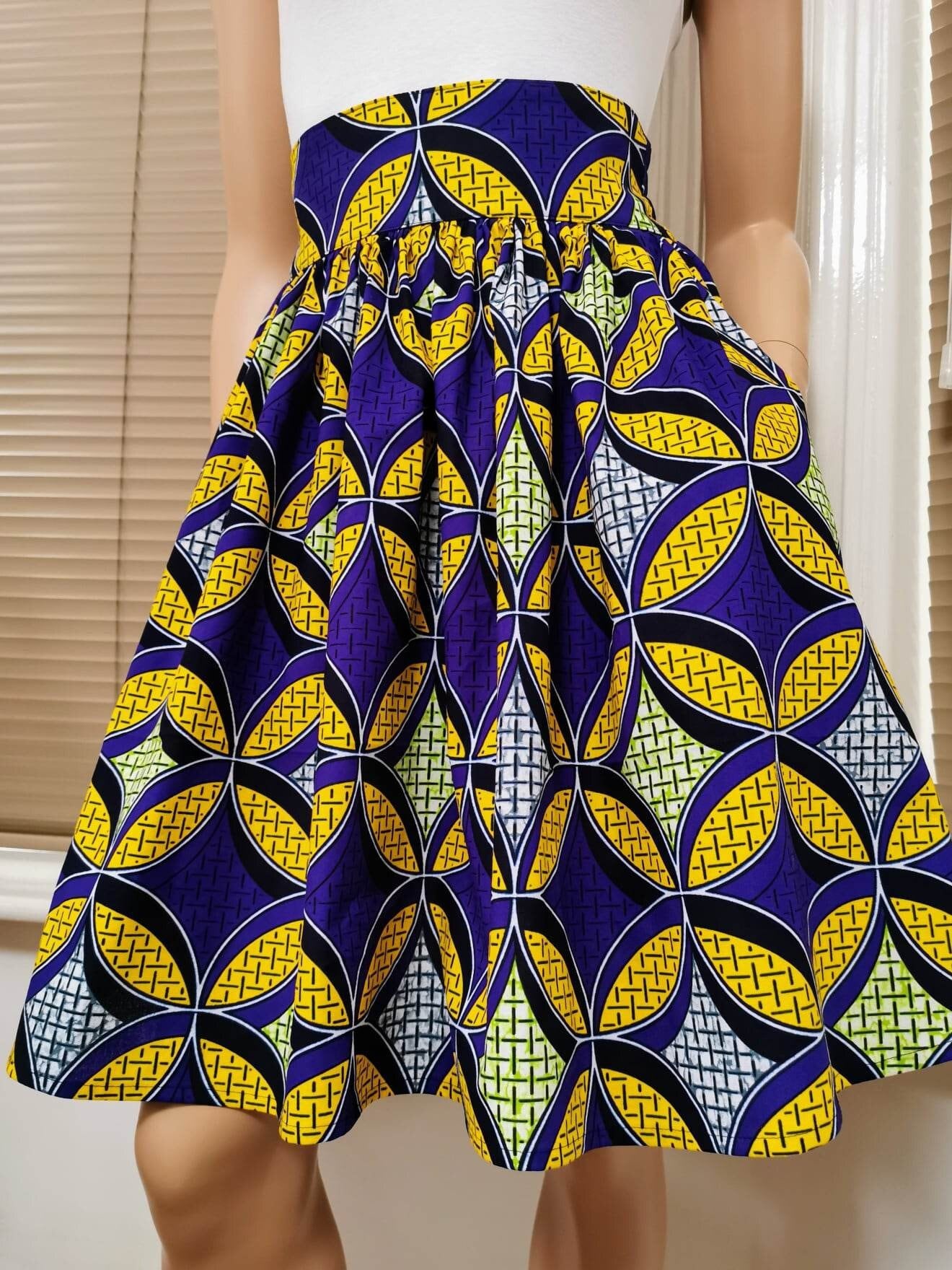 African Print Skirts