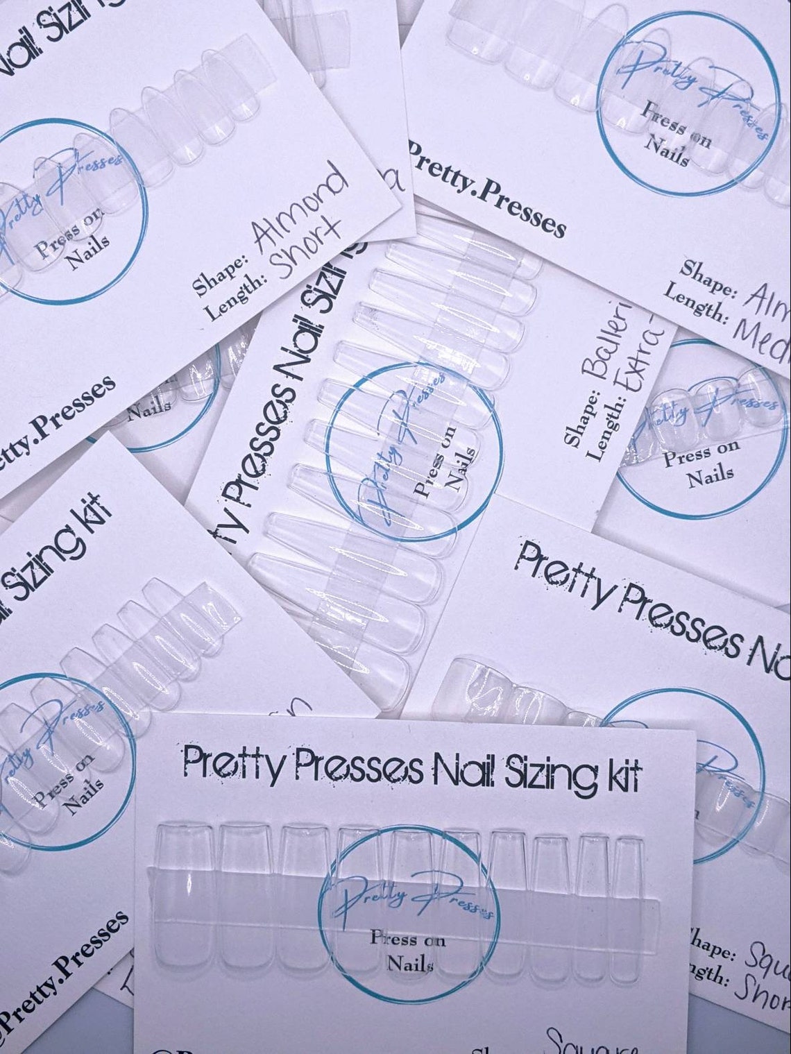 Nail Size Kits for CUSTOM Orders See DETAILS for Instructions - Etsy