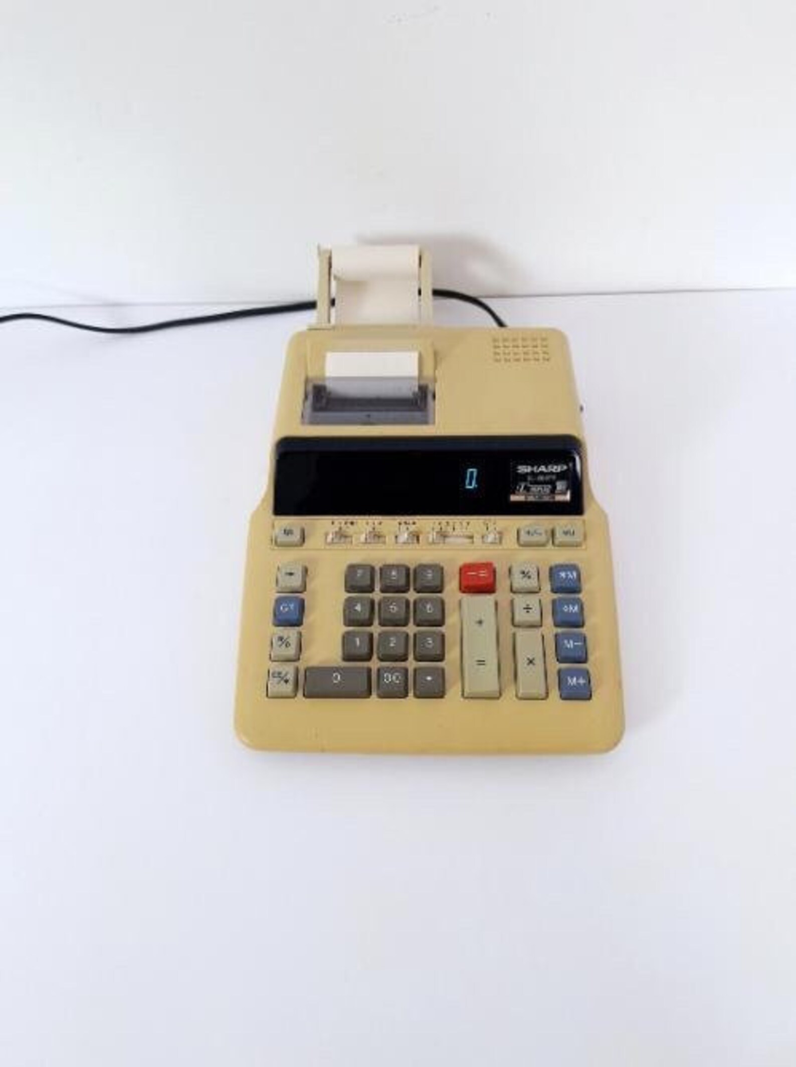 Vintage Electronic Calculator Sharp EL 2607R, Printing Desktop ...