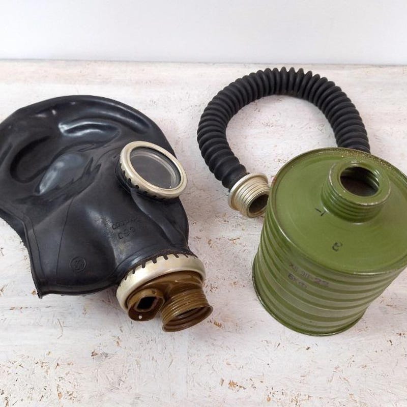 Military Gas Mask - Etsy