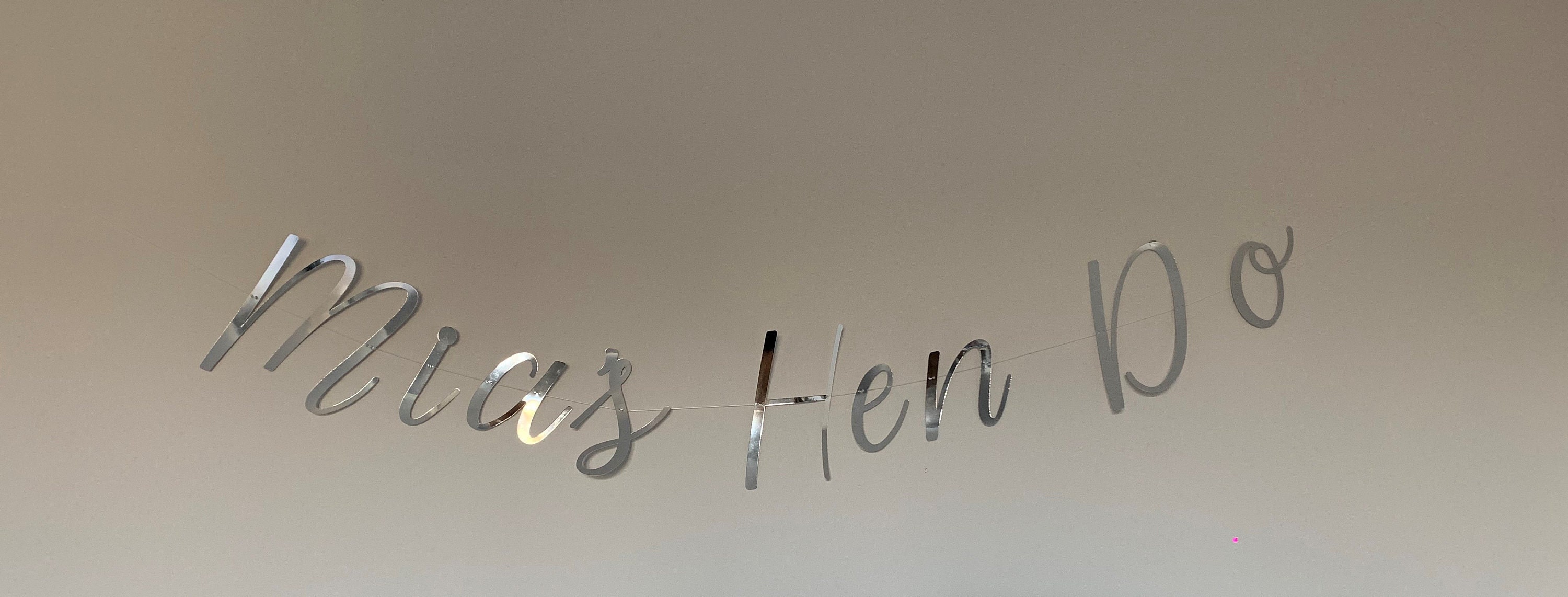 Hen Do Banner Personalised Hen Party Banner Bunting | Etsy