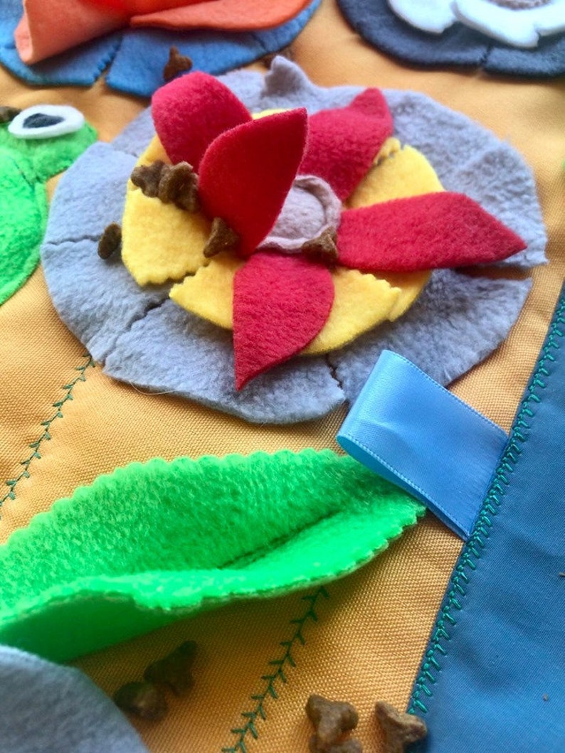 Interactive Dog and Cat Toys Handmade Pet Play Mat Snuffle Mat - Etsy