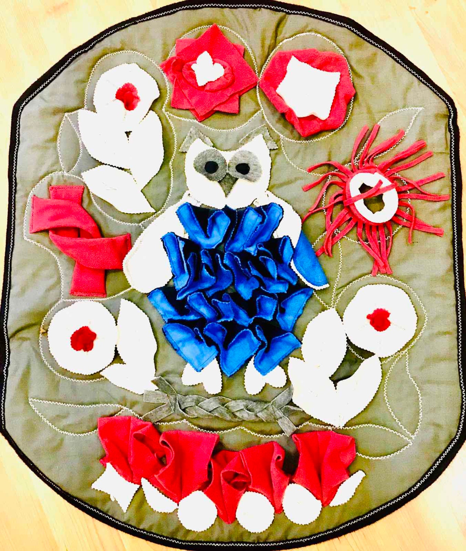 Interactive Dog Toys Playing Dog Mat Handmade Pet Play Mat | Etsy