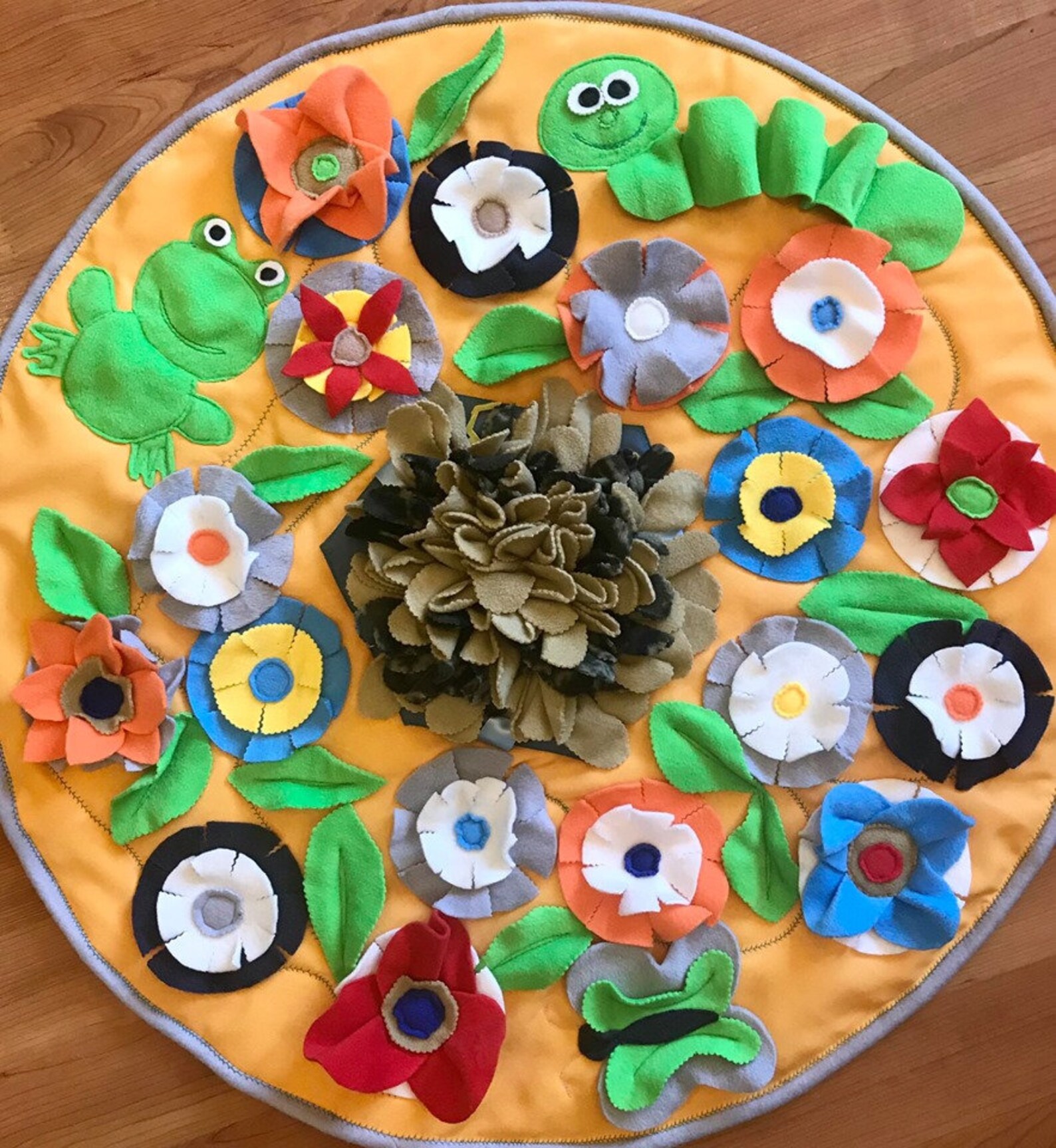 Interactive Dog and Cat Toys Handmade Pet Play Mat Snuffle Mat - Etsy