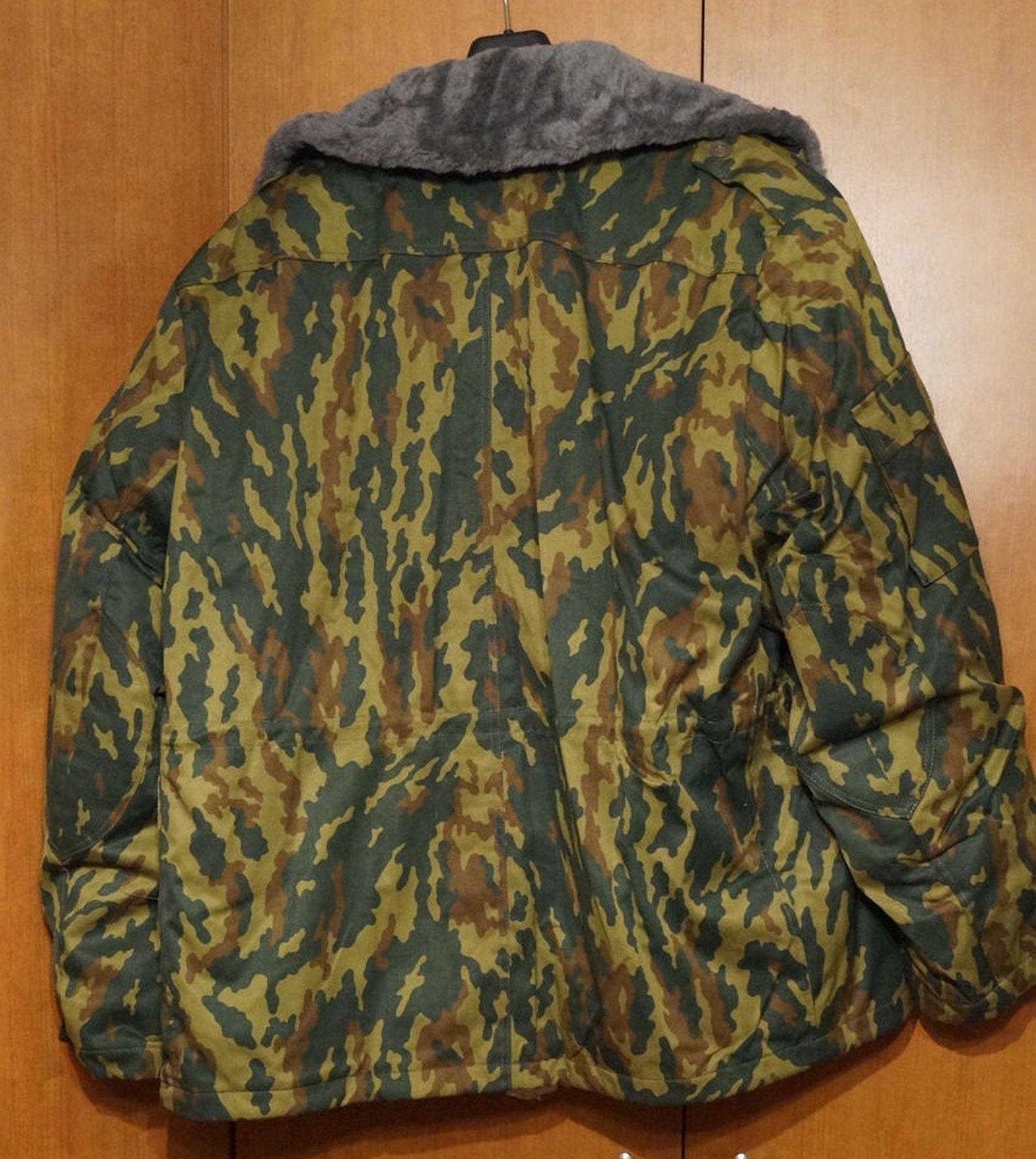 Russian Army Winter Jacket Hooded AFGHANKA VSR-93 Flora | Etsy