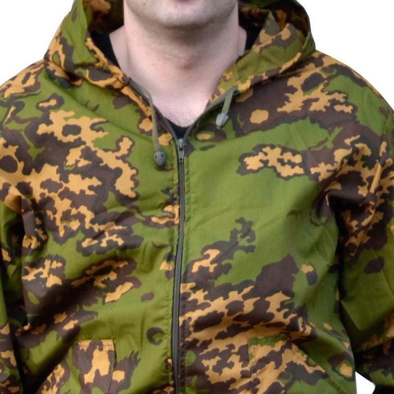 Russian Army KZM camouflage Camo summer uniform Jacket hooded& | Etsy