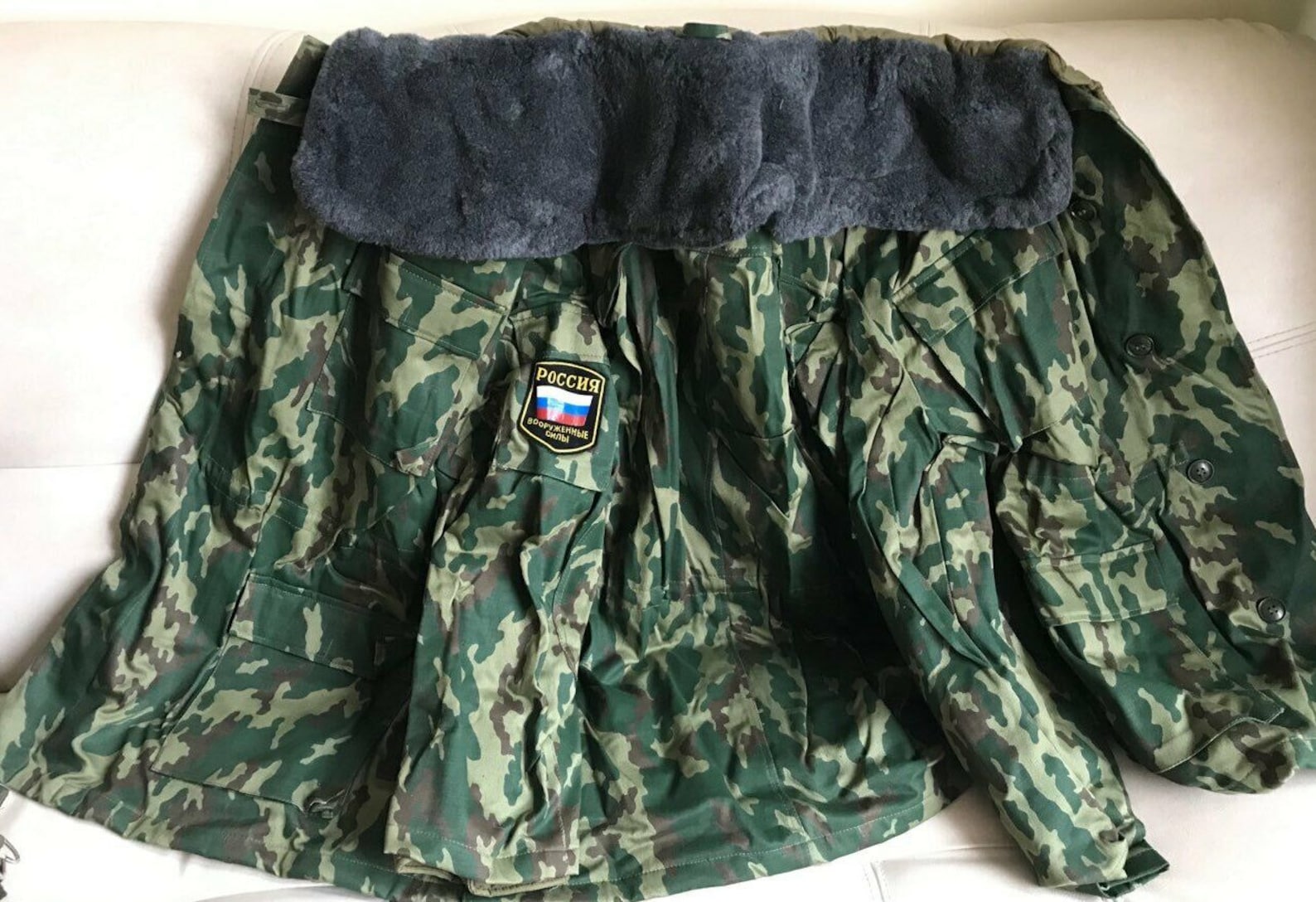 Russian Army Winter Jacket Hooded AFGHANKA VSR-93 Flora | Etsy
