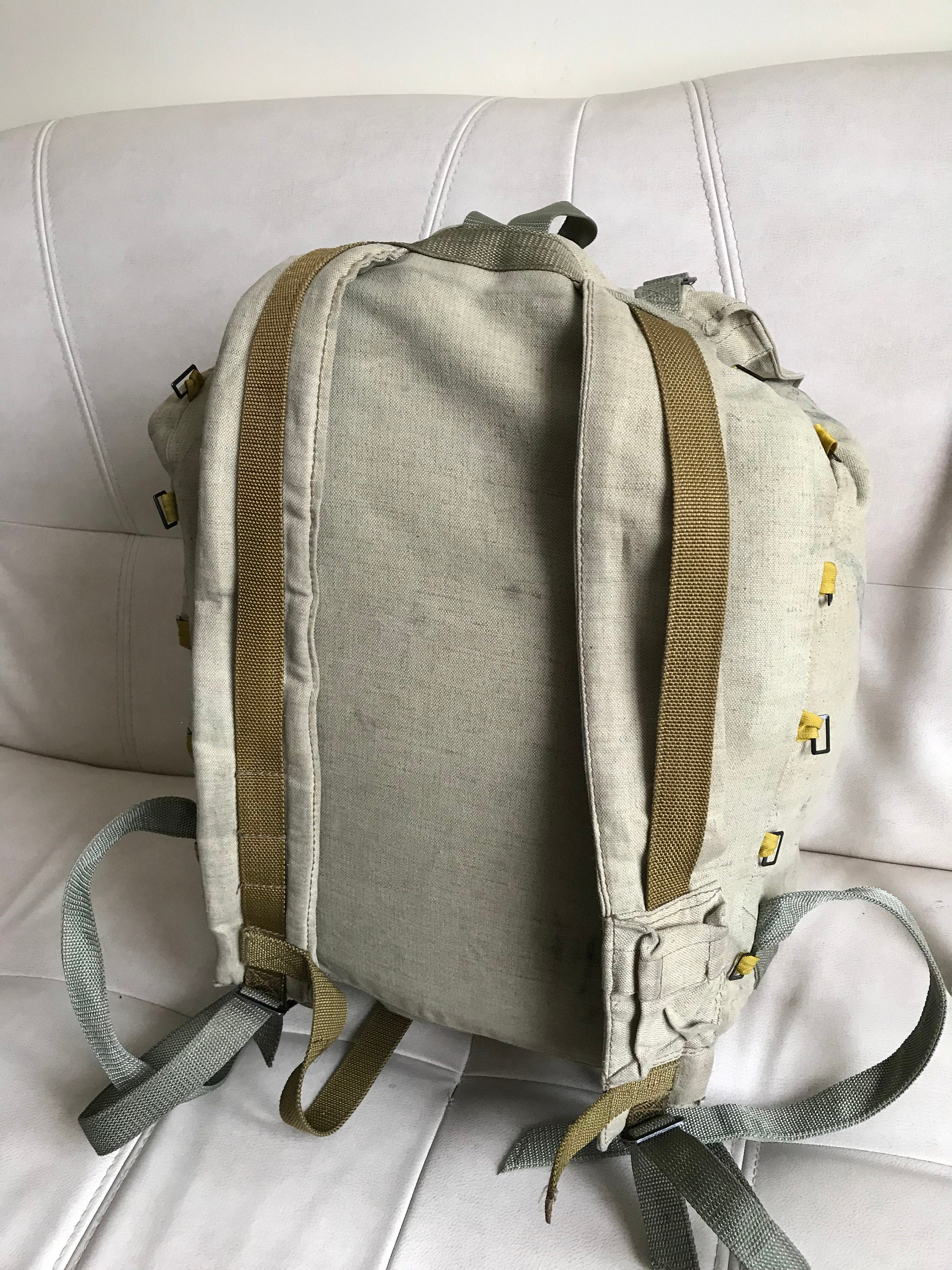 Russian Army backpack 35L SPN TAN camo spetsnaz canvas cotton | Etsy